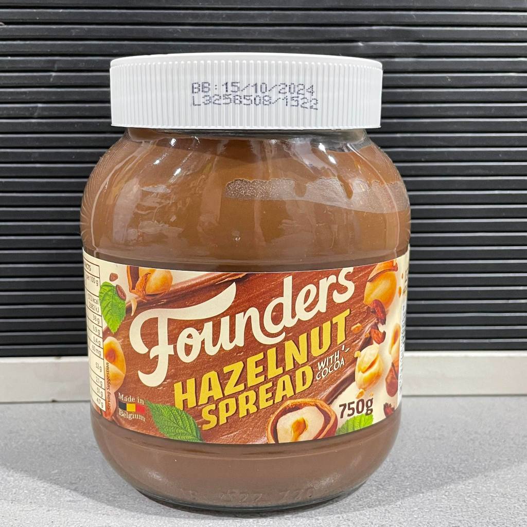 Founders Hazelnut Spread 750g | Shopee Philippines