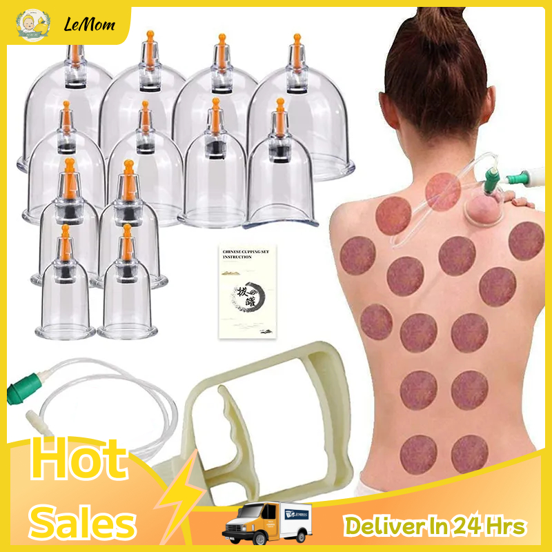 32PCS Vacuum Cupping body Massager Plastic Vacuum Suction Therapy ...