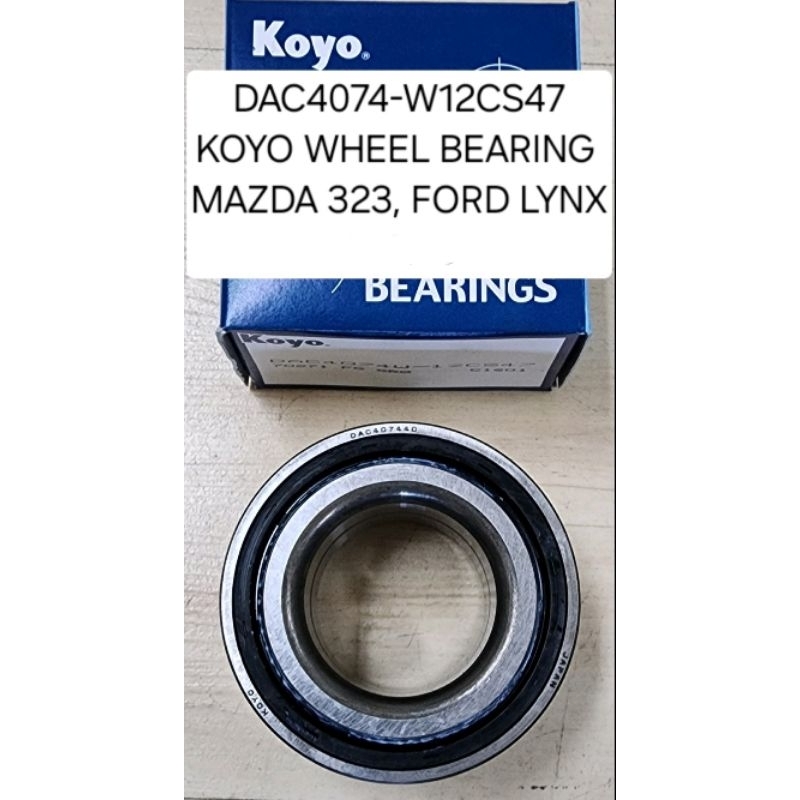 KOYO Wheel Bearing Mazda 323, Ford Lynx | Shopee Philippines