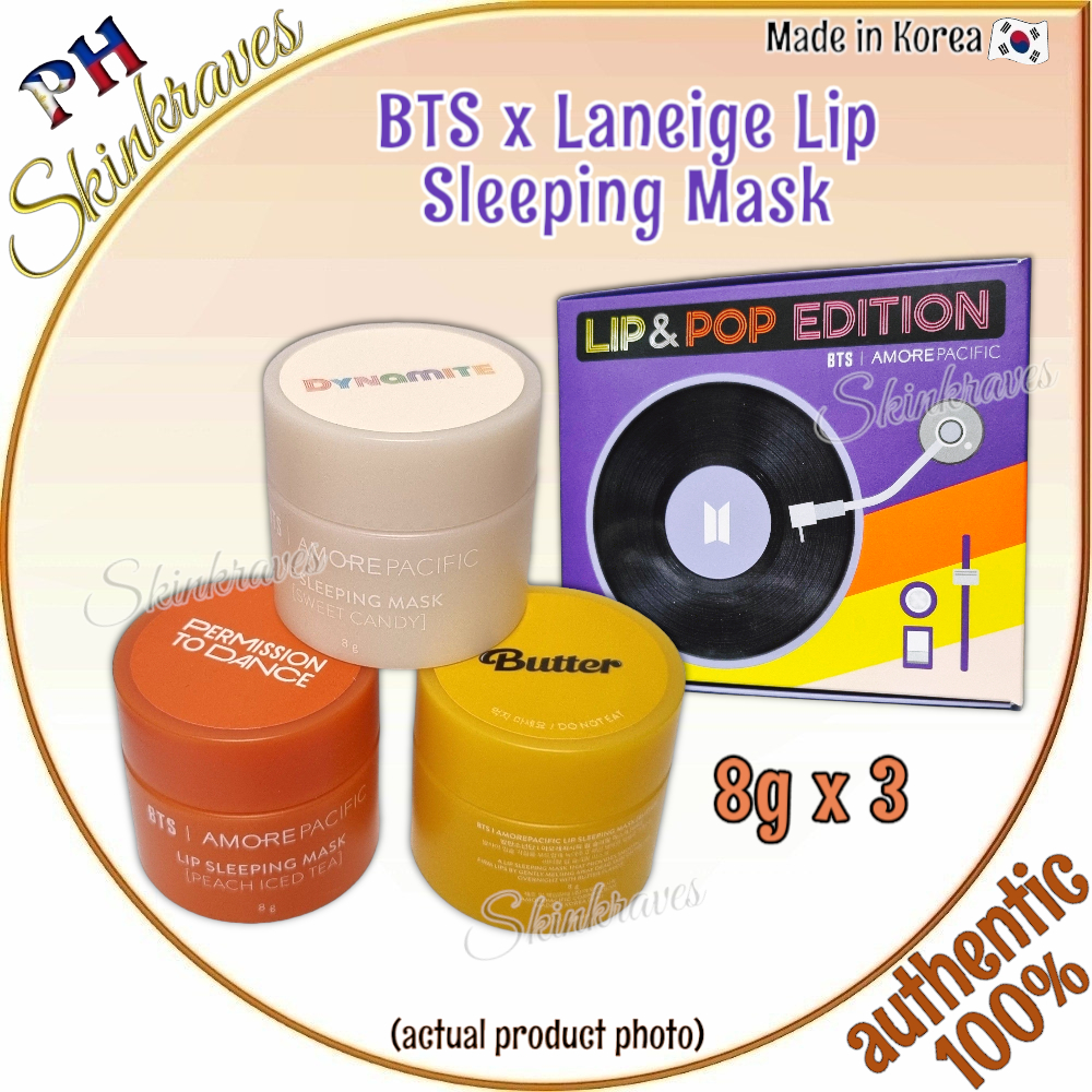 Laneige Lip Sleeping Masks (BTS Limited Edition) | Shopee Philippines