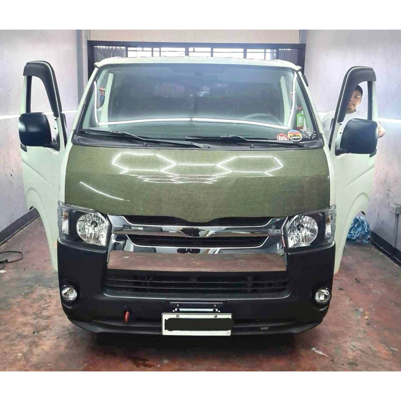 Toyota Hiace Decontent Cargo 2020 - 2024 Headlight Smoke Set | Shopee ...