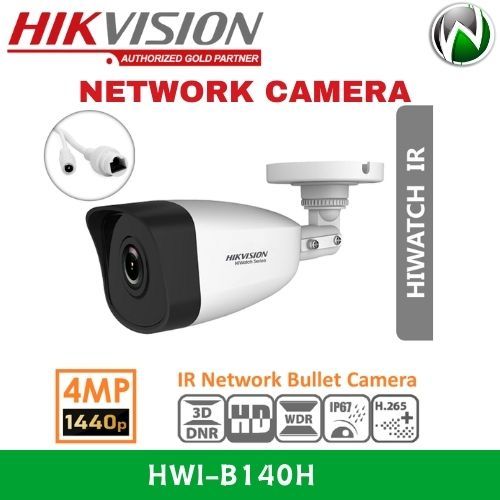 Hikvision IP CAMERA HWI-B140H 4MP Fixed Bullet | Network Camera ...