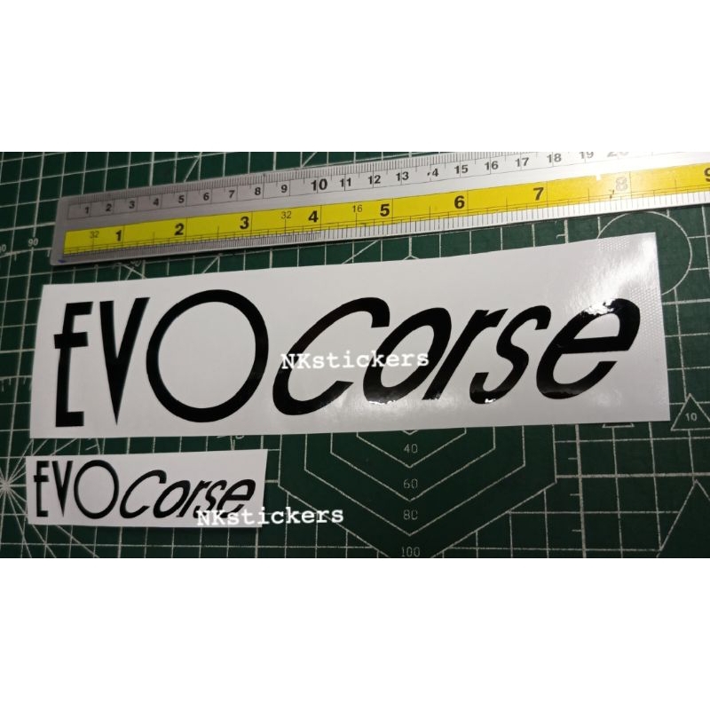 Evo Corse Vinyl Sticker | Shopee Philippines