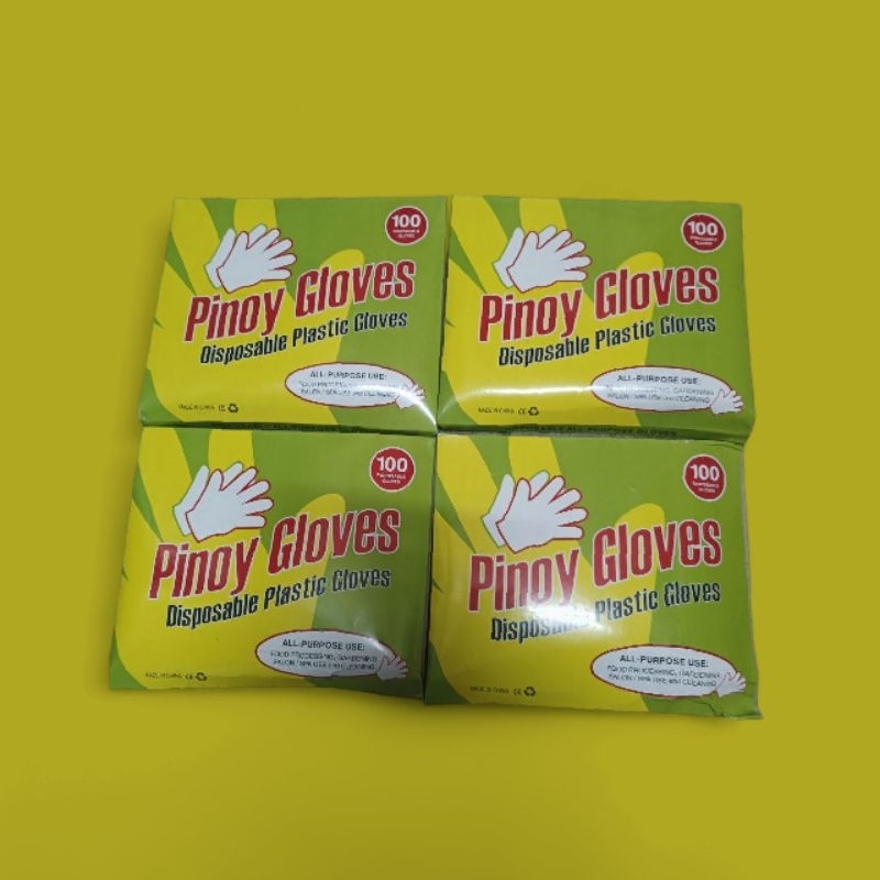 Pinoy Gloves Disposable 100 Pcs | Shopee Philippines