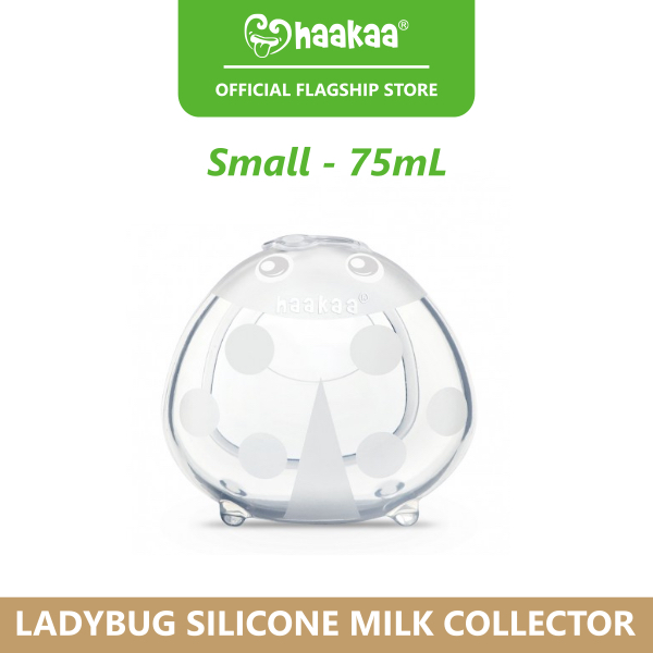 Haakaa Ladybug Silicone Breast Milk Collector (75mL/SMALL/1PC) | Shopee ...