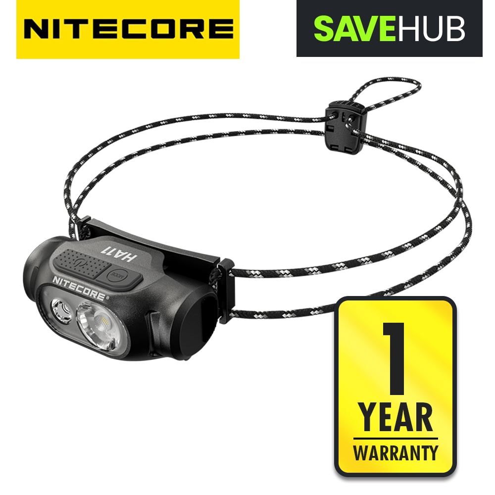 Nitecore HA11 240 Lumens Ultra Lightweight Dual Beam AA Headlamp ...