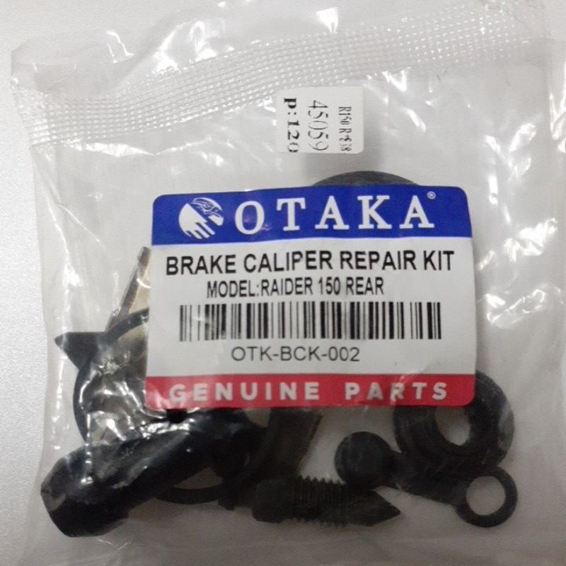 REAR Brake Caliper Repair Kit for RAIDER150 #45059 | Shopee Philippines