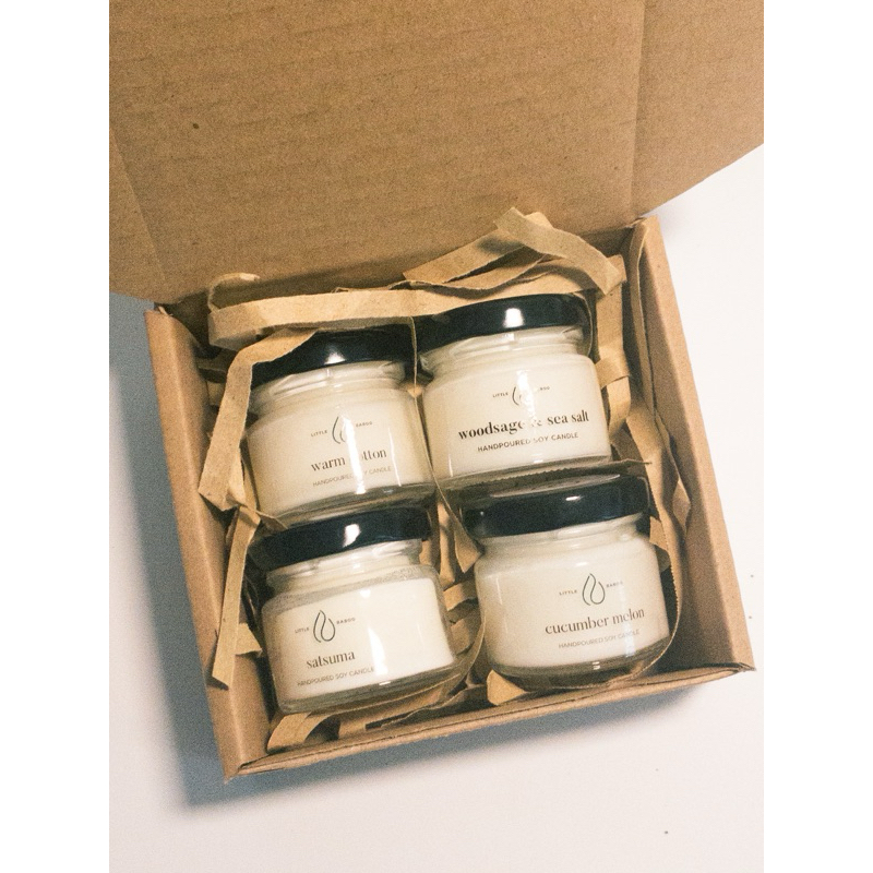 4-in-1 Mini Candle Gift Set | Shopee Philippines