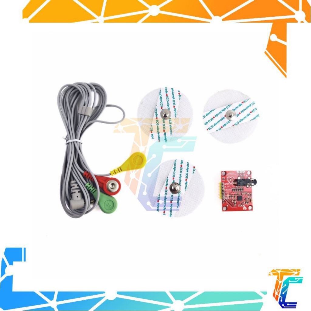 AD8232 Ecg module AD8232 ecg measurement pulse heart ecg monitoring ...