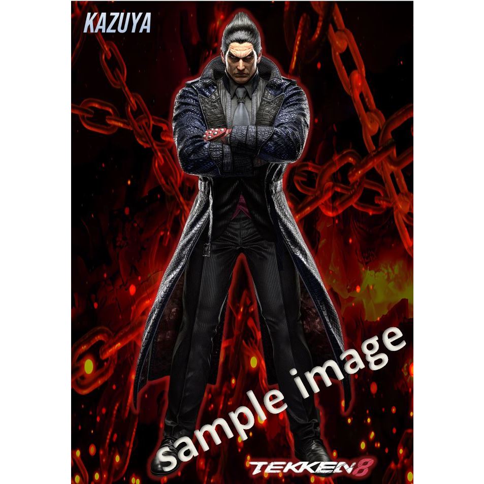 Tekken 8 Posters PS4 PS5 Games Poster Laminated Posters Wall ...