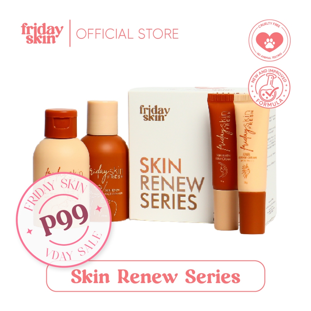 Friday Skin Fresh Renew Series (Mild Rejuvenating Set) | Shopee Philippines