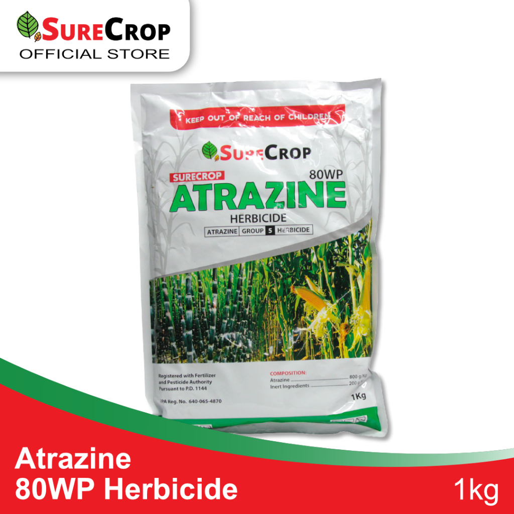 Atrazine 80 WP Herbicide, Sure Crop, 1kg | Shopee Philippines