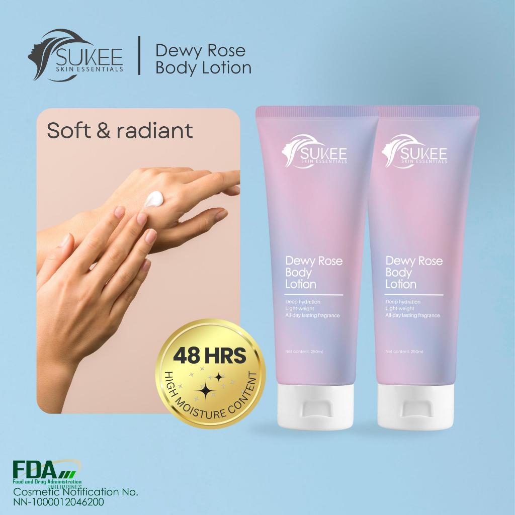 DZT(009) SUKEE Dewy Rose Body Lotion 250ml | Shopee Philippines