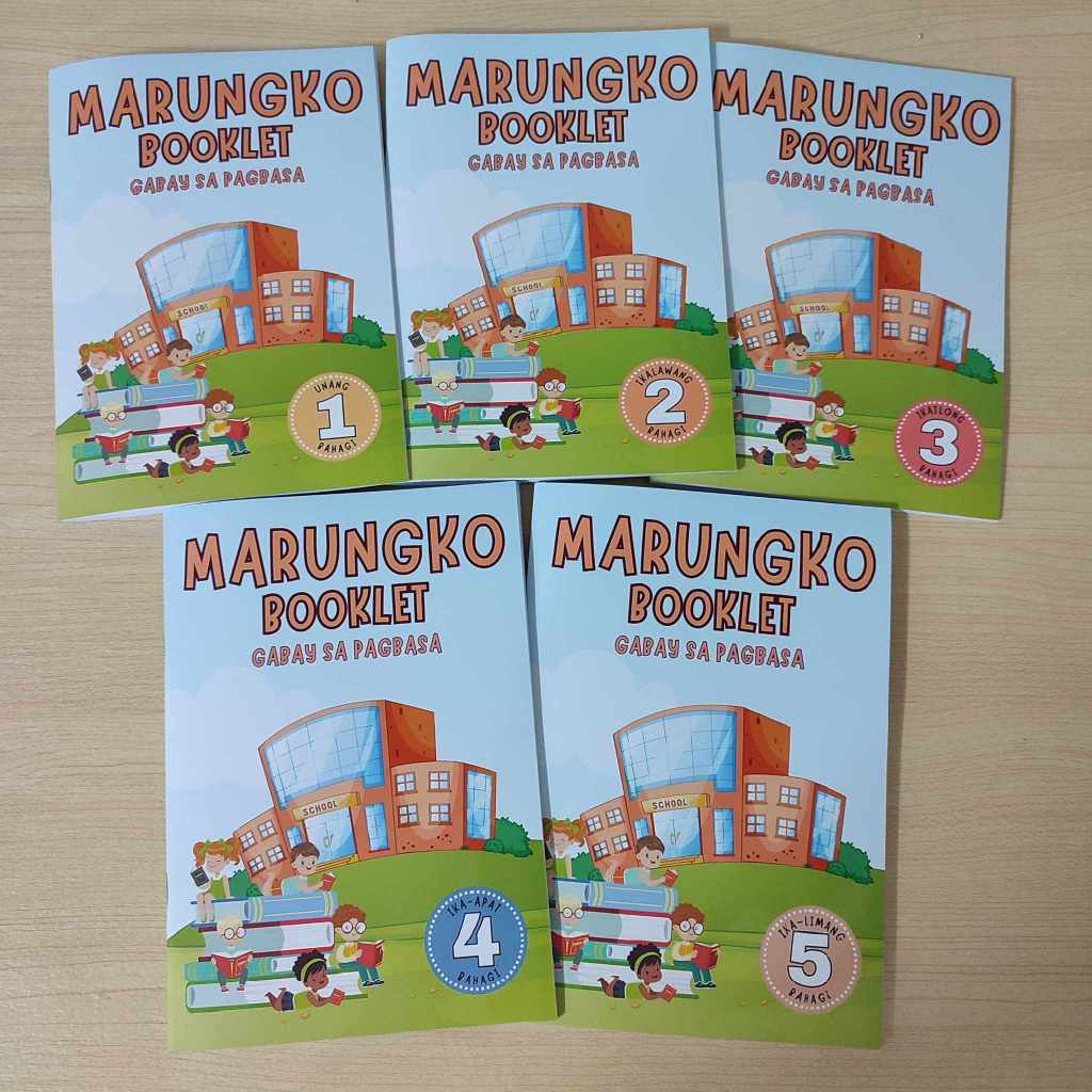 MARUNGKO BOOKLET 1-5 READING FOR KINDER TO GRADE 2 | Shopee Philippines