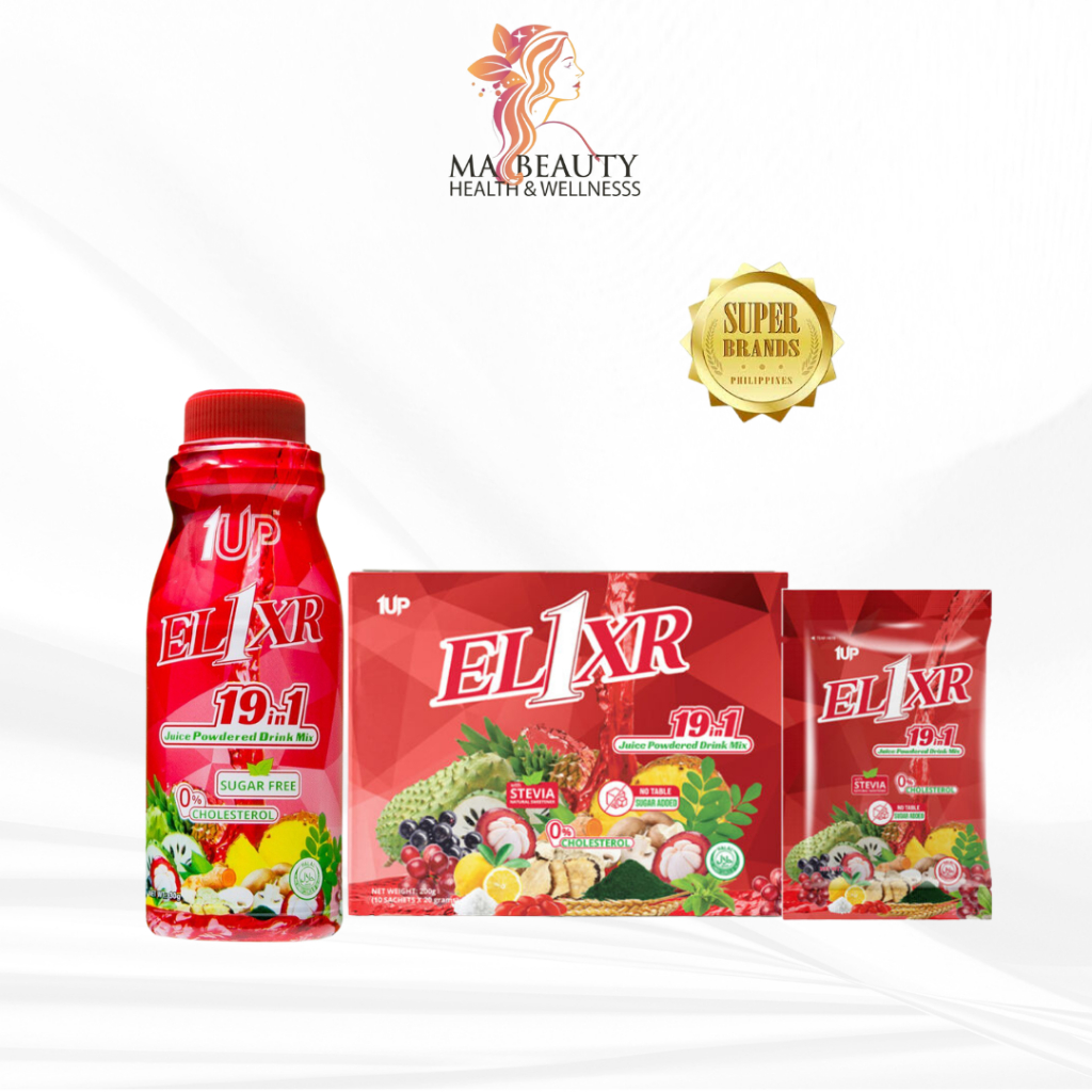 ELIXR 19in1 Immune Booster Powdered Mix w/ Spirulina, Mangosteen ...