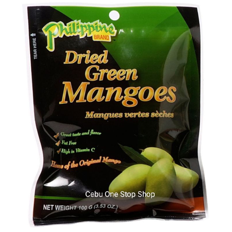 Philippine Brand Dried Green Mangoes 100g | Shopee Philippines