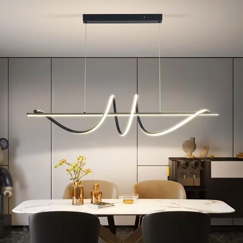 Modern Design Chandelier Ceiling Light Tricolor for Kitchen Hanging ...