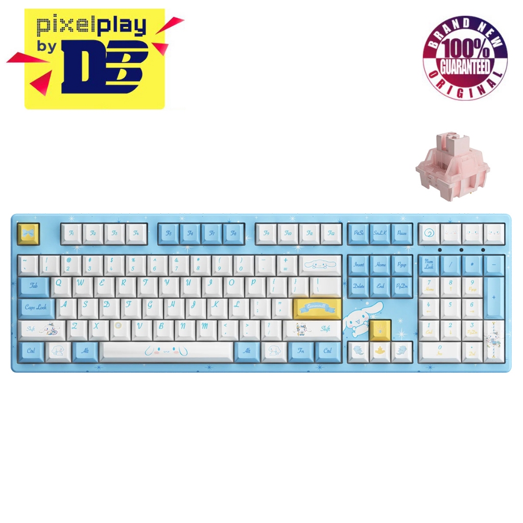Akko Cinnamoroll 3108V2 Wired Mechanical Keyboard Tray Mount (Akko CS ...