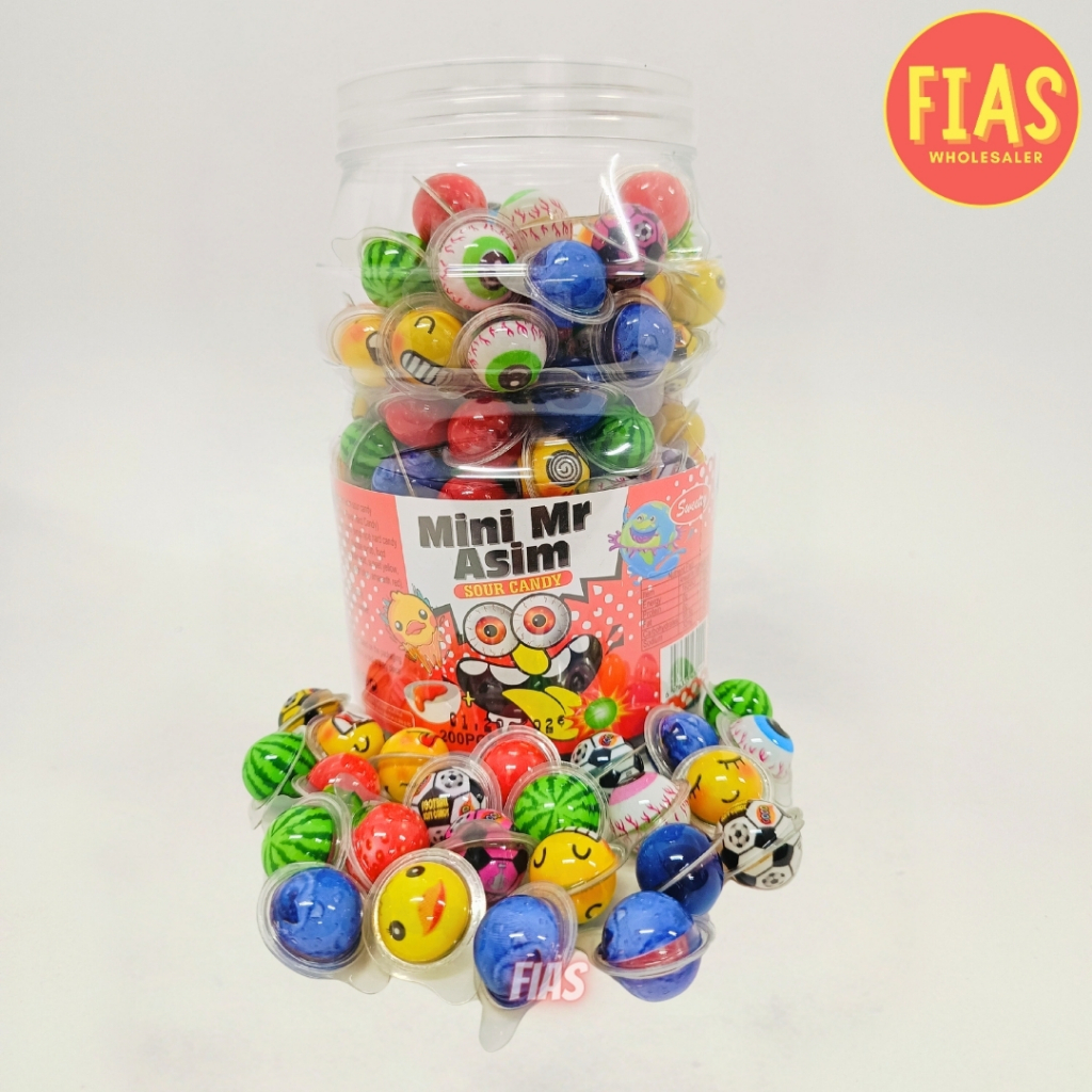 200 pcs Mini Mr. Asim Sour Candy | Shopee Philippines