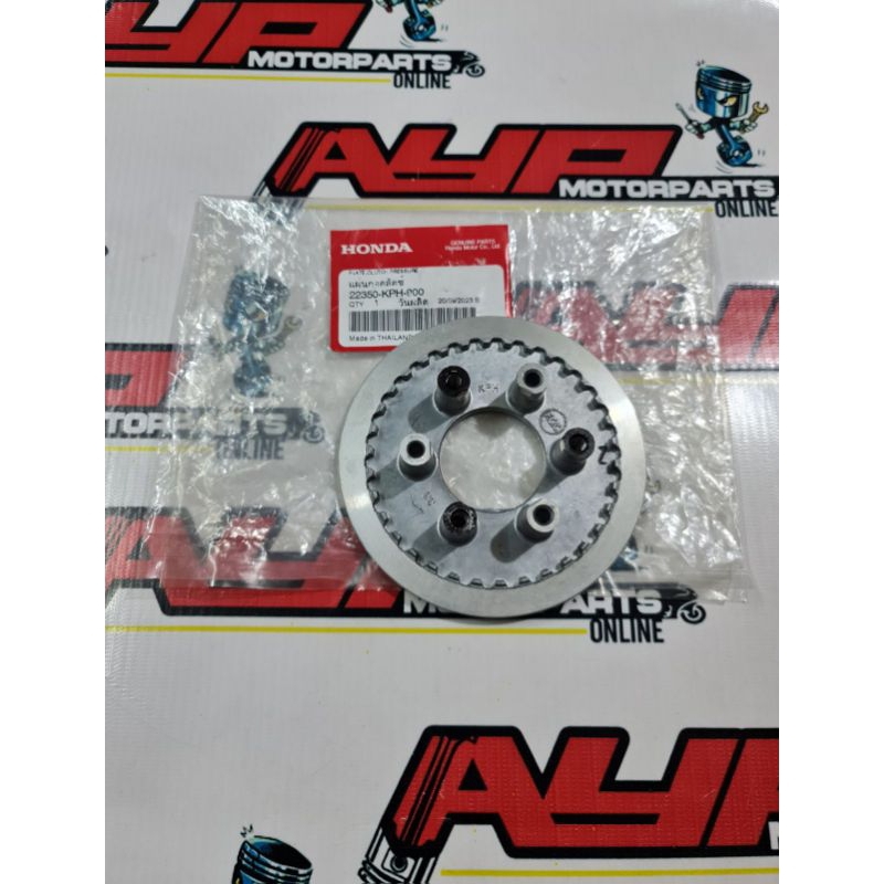 Genuine Clutch Pressure Plate - XRM 125 Carb & Fi / WAVE 125 / RS 125 (22350-KPH-900) | Shopee ...