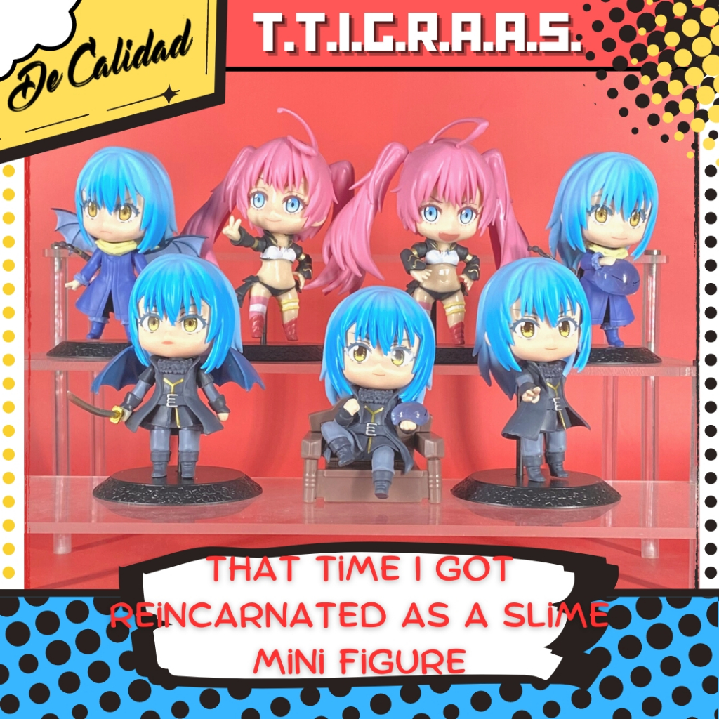 That Time I Got Reincarnated As A Slime Mini Figure | Shopee Philippines