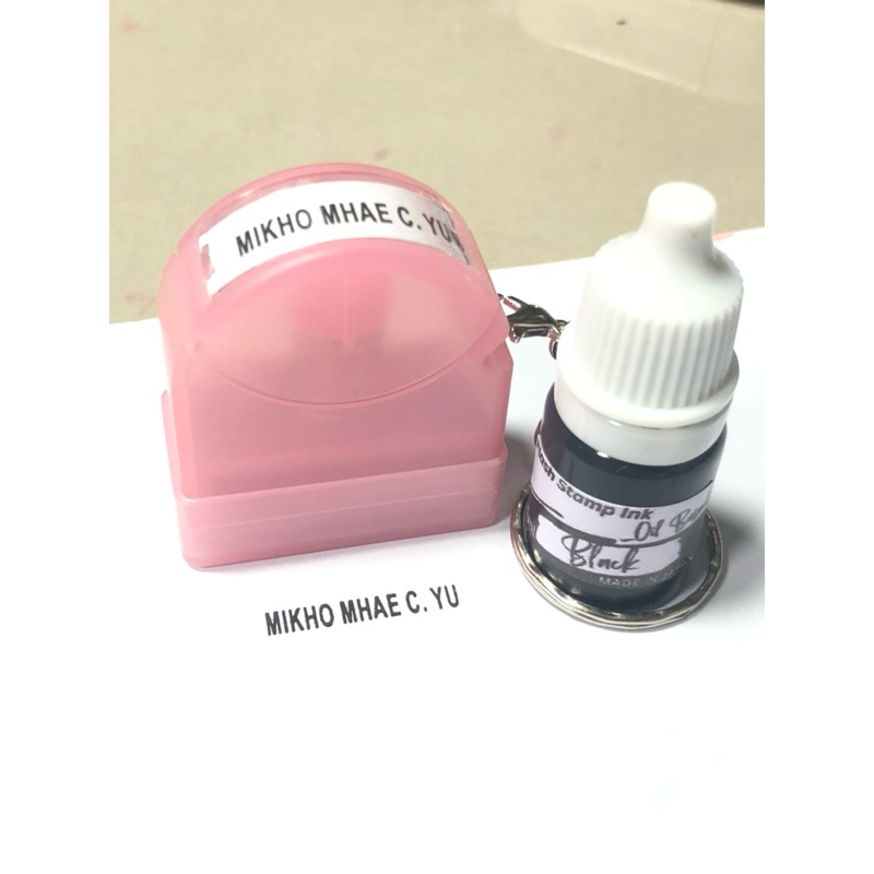 DIGI NEON KT1028 CUSTOMIZED SELFINGKING STAMP FREE INK FREE INK COD COD ...