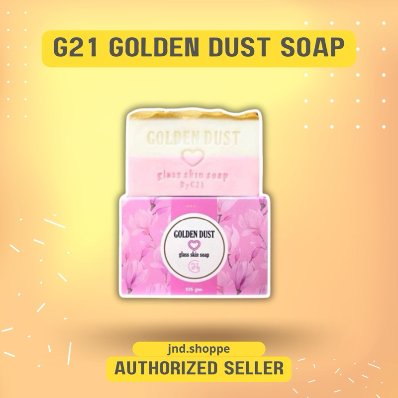 G21 Golden Dust Soap Whitening Glass Skin Soap | Shopee Philippines