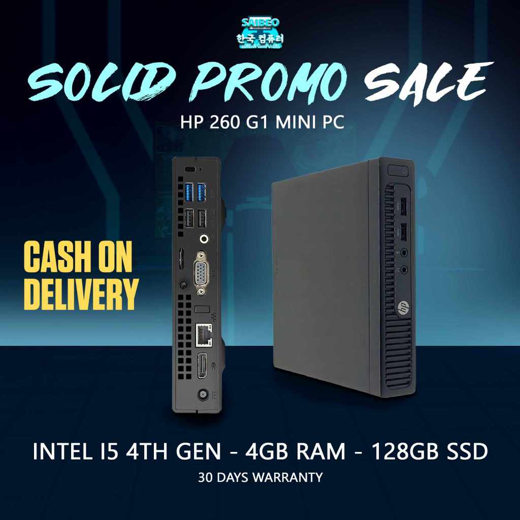 MINI SYSTEM UNIT 260 G1 I3/I5 4TH GEN | REFURBISHED |KOREAN COMPUTERS ...