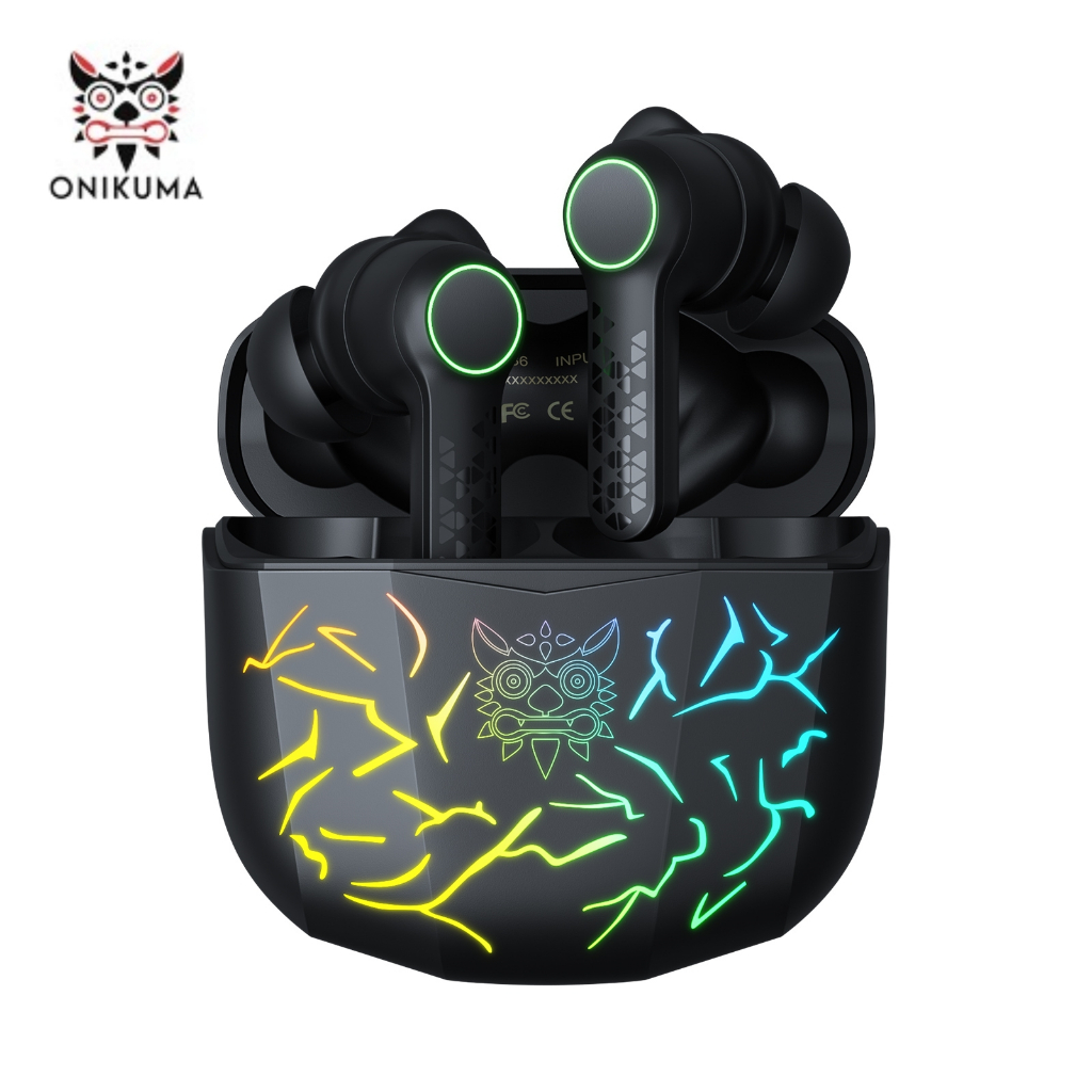 Onikuma T36 TWS Gamer Wireless Earbuds Stereo Magnetic Charging In Ear ...