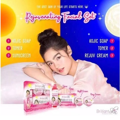 set#4 brilliant skin original skincare sets(rejuvenating,hydrating ...