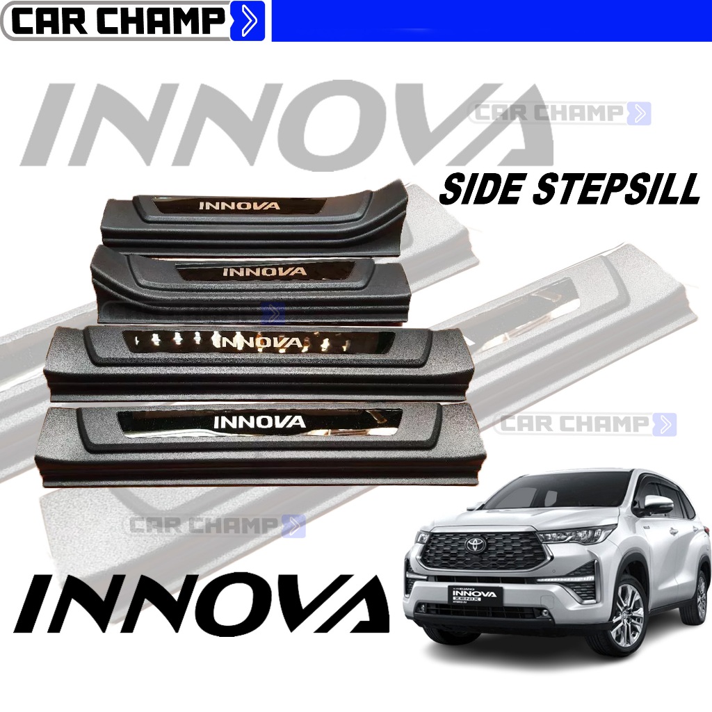 Toyota Innova 2016 to 2025 OEM Side Stepsill / Door Step Sill Protector ...