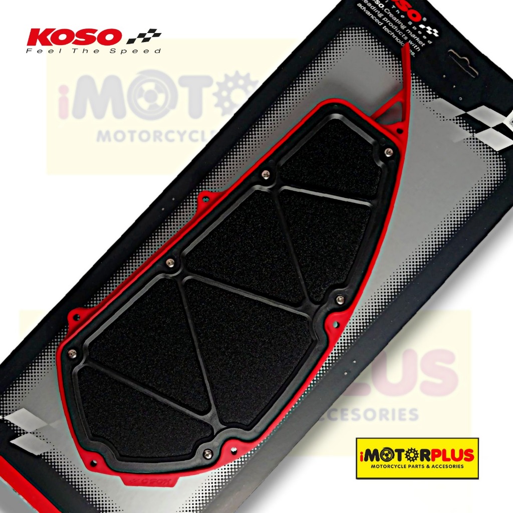 KOSO HURRICANE MULTI-AIR FILTER AEROX 155 V1 | Shopee Philippines