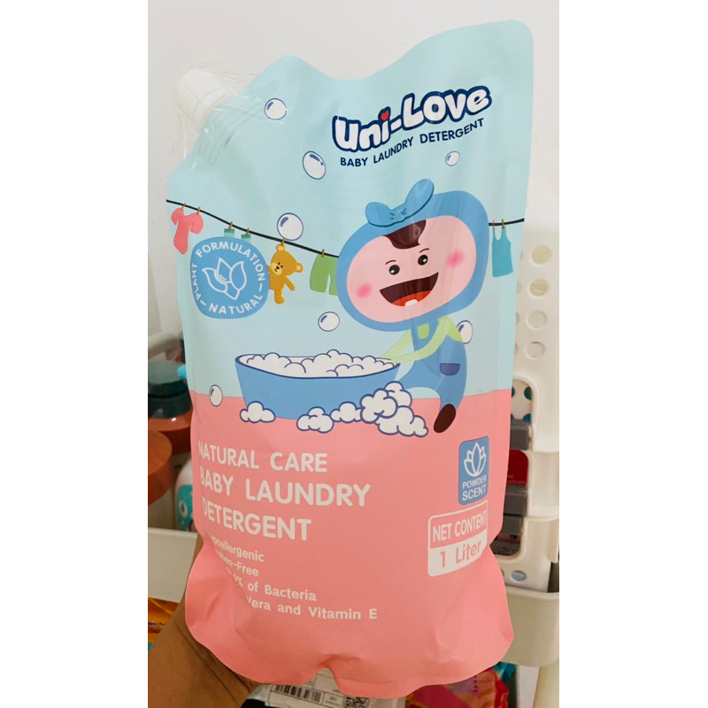 UniLove Baby Laundry Detergent 1L (Powder Scent) | Shopee Philippines