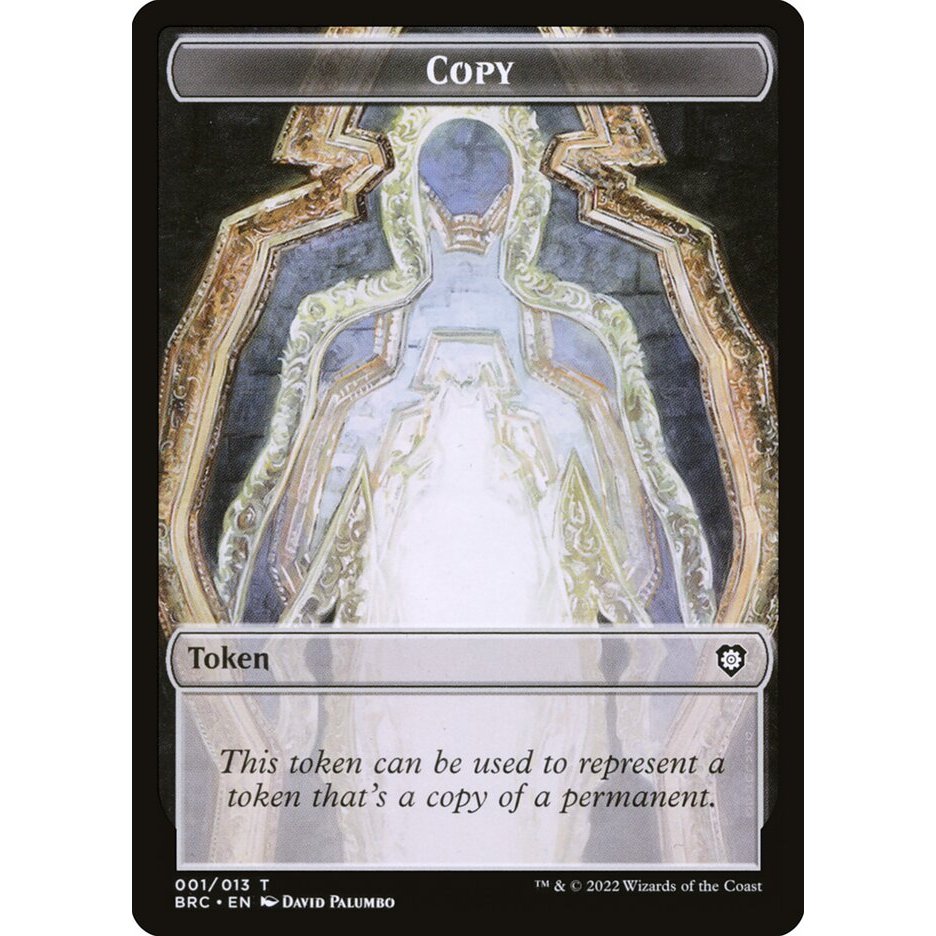 MTG Singles: Copy // Thopter (006) Double-sided Token - Commander: The ...