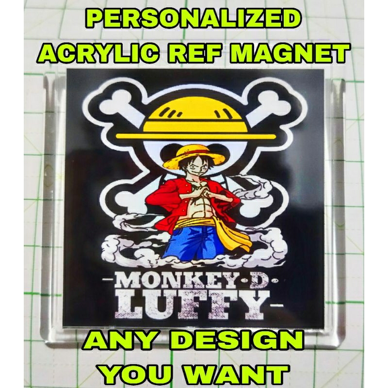 ACRYLIC REF MAGNET PERSONALIZED DESIGN CHOOSE ANY DESIGN YOU WANT ...