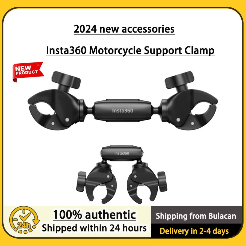 Insta360 Motorcycle Selfie Stick Support Clamp Original Accessories For ...