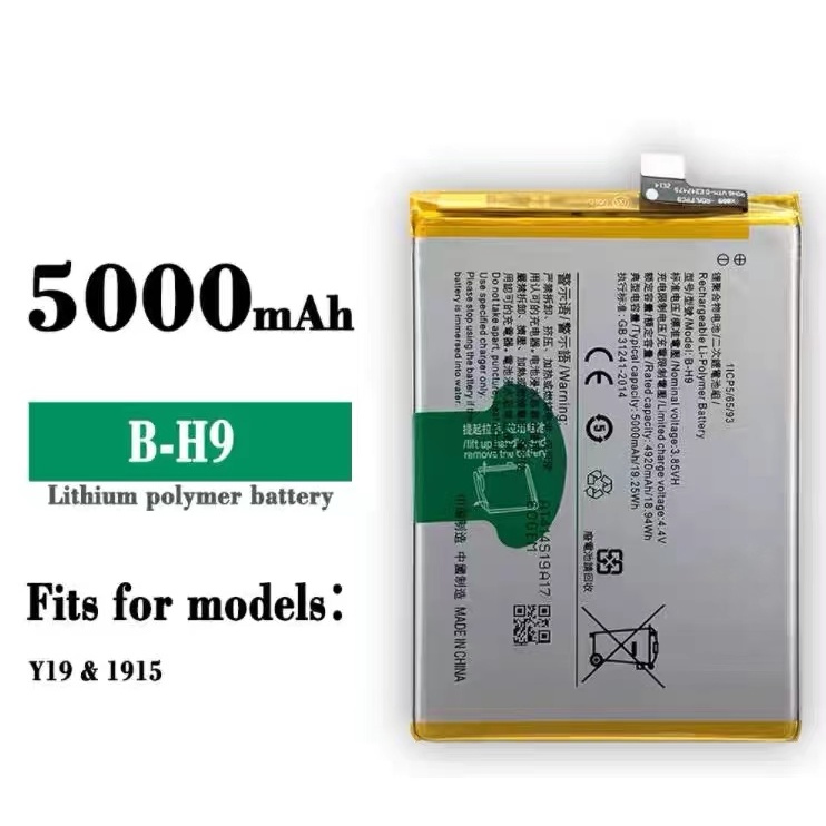 Vivo Y19 Battery Model B-H9 Original Equipment Manufactureri | Shopee ...