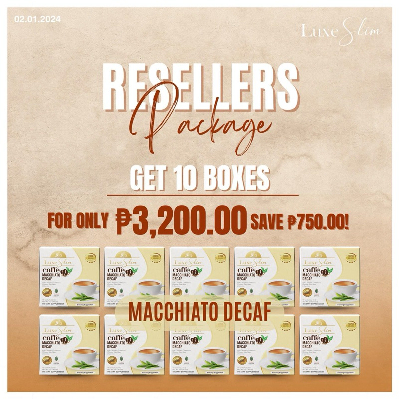 Luxe Slim Reseller Entry | Shopee Philippines