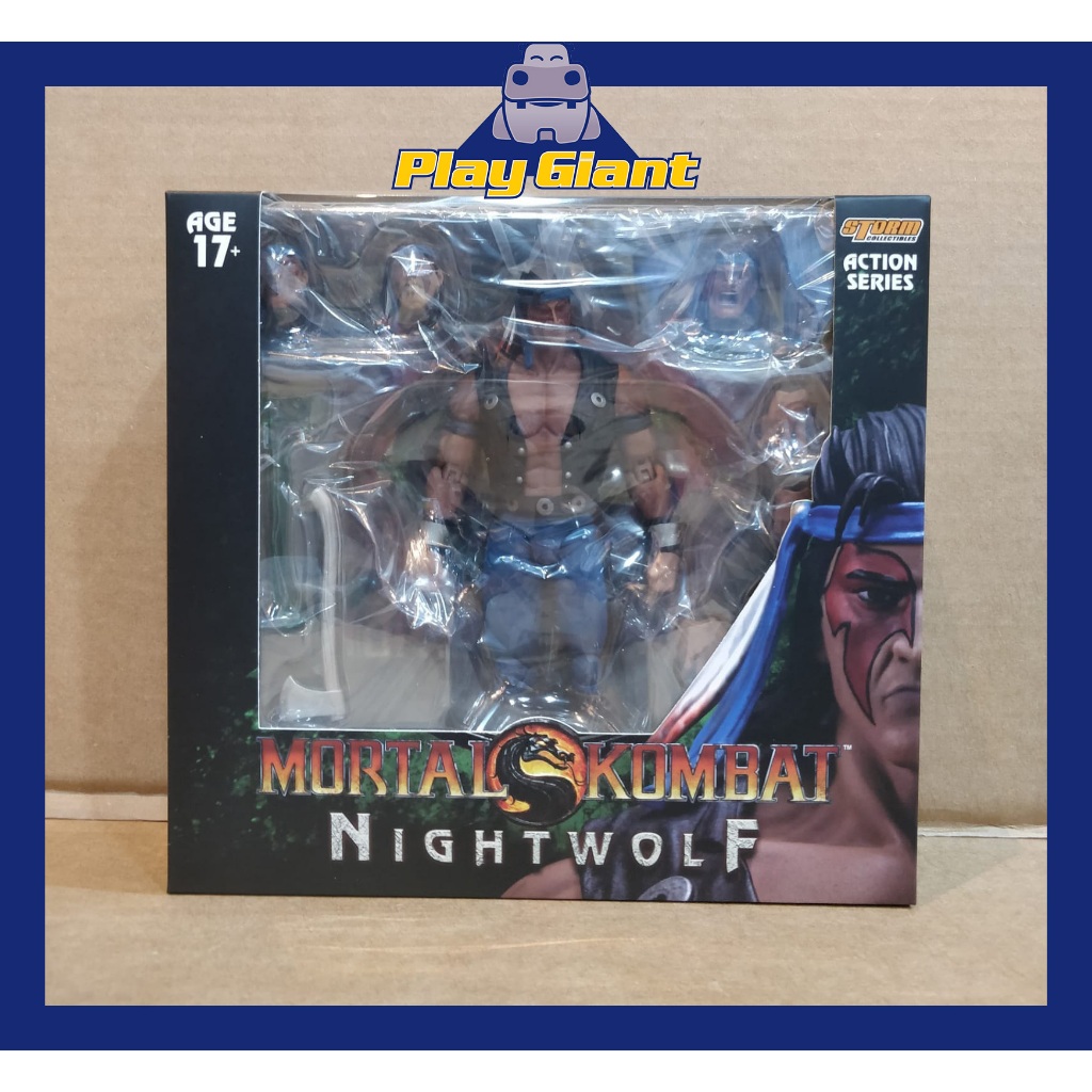 Storm Mortal Kombat Nightwolf 1/12 Scale | Shopee Philippines
