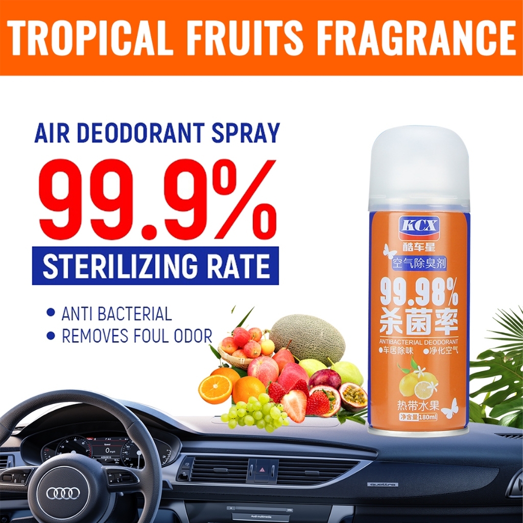 Car deodorizer Spray Sterilization Anti odor Long lasting Air freshener ...