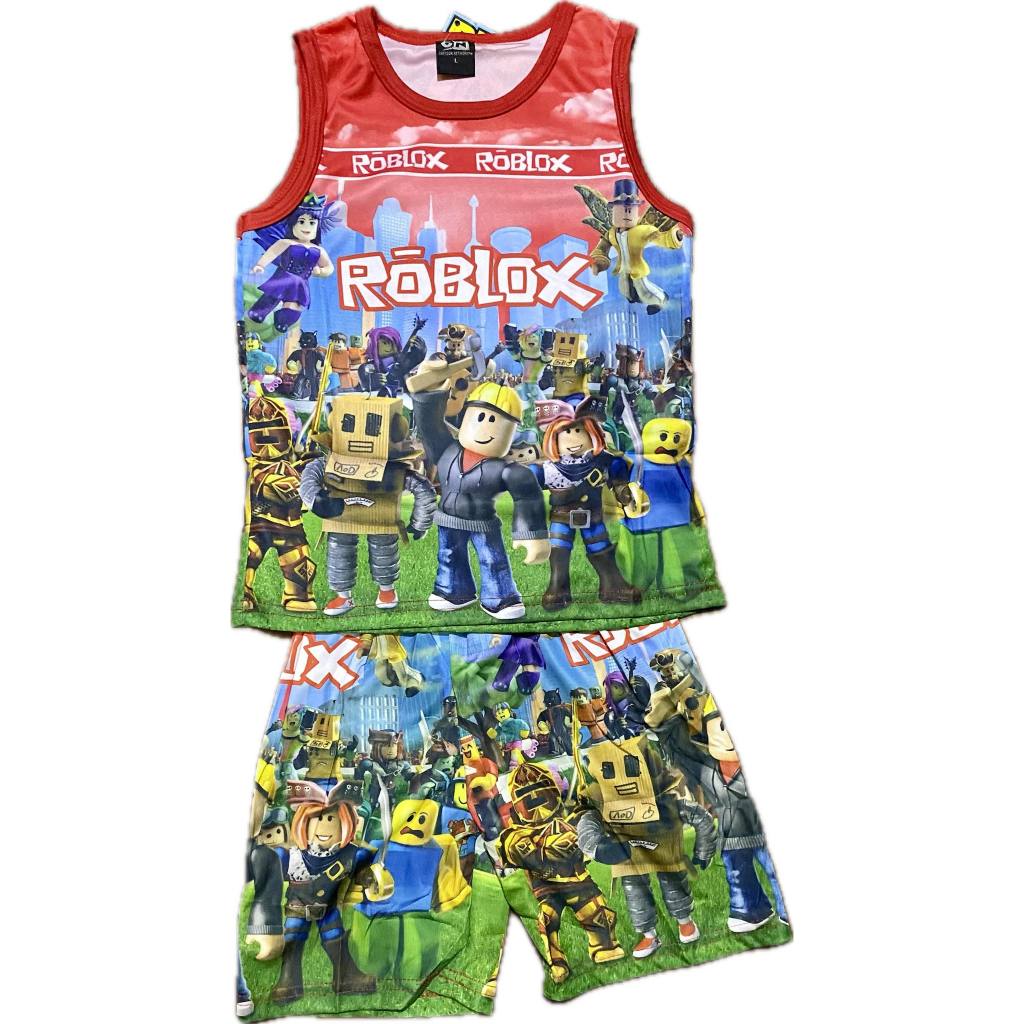 Kids Terno Sublimation sando short for boy (6-12year old) | Shopee ...
