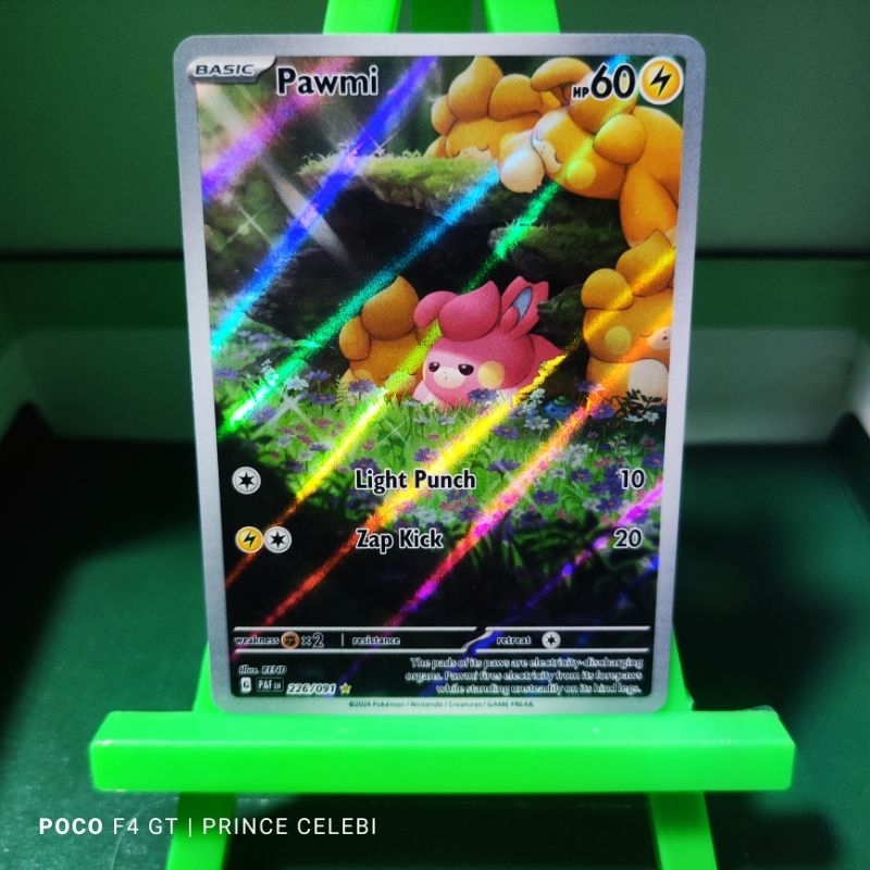 Pokemon TCG - Pawmi IR | Shopee Philippines