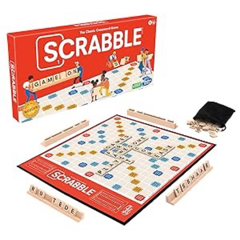 Hasbro Gaming Scrabble Board Game Word Game | Shopee Philippines