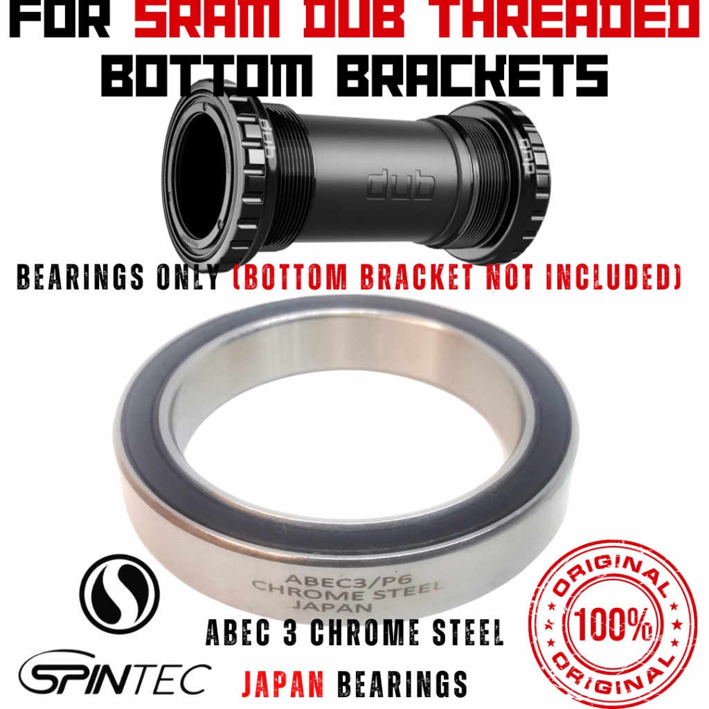 SRAM DUB (Alternate) Threaded Bottom Bracket Chrome Steel Japan ...
