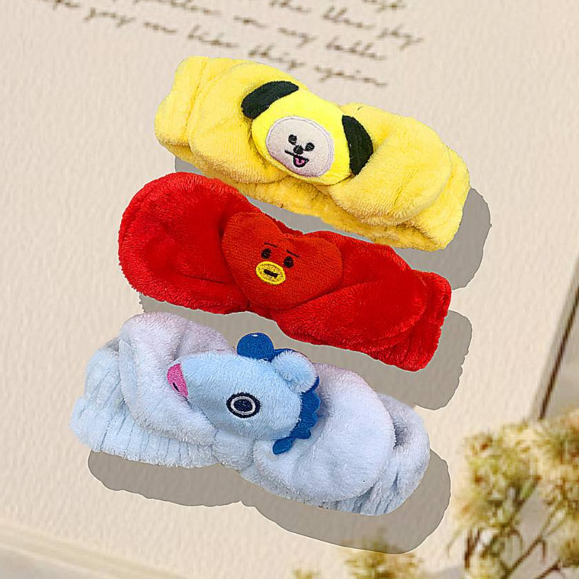 Bts bt21 tata chimmy koya Kpop Bts korean fashion turban | Shopee ...