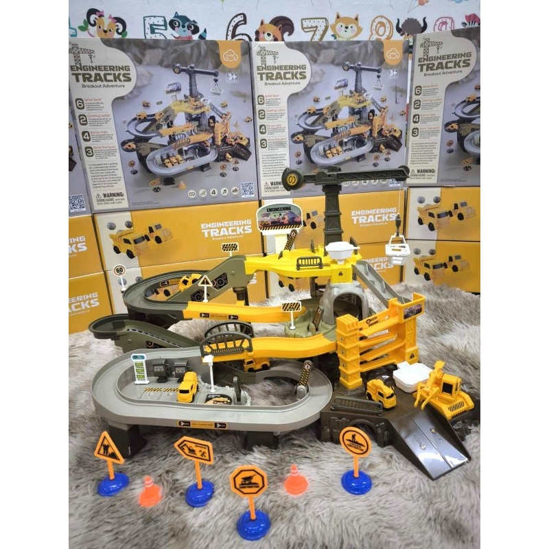 Engineering Tracks Breakout Adventure Track Set Toy for Kids | Shopee ...