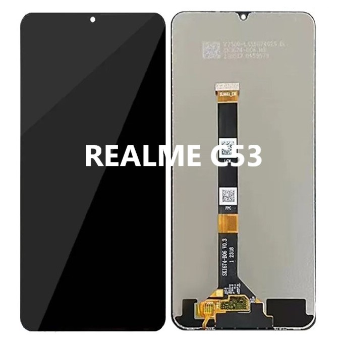 R3alme C53 / RMX3760 / C51 / Note 50 LCD Touchscreen set | Shopee ...