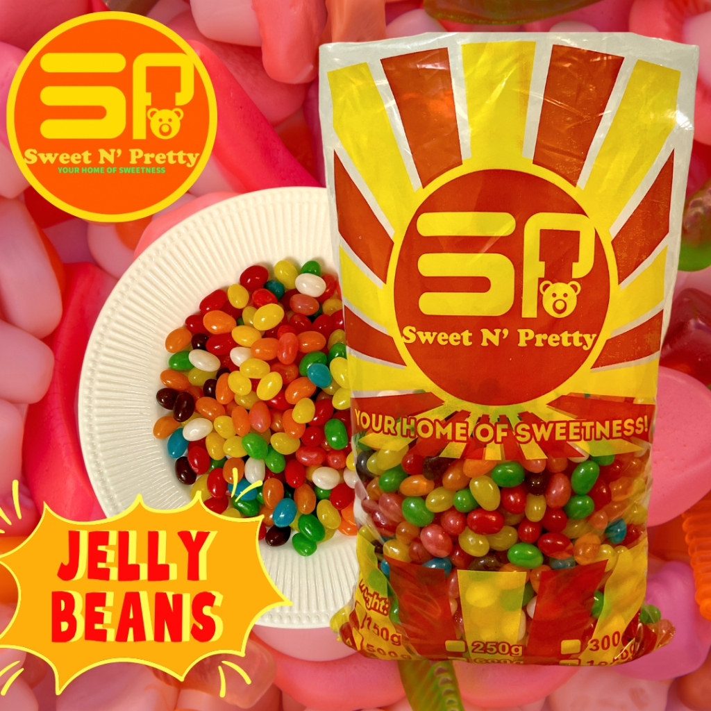 Sweet N' Pretty JELLY BEANS- High Quality and Soft Gummies | Shopee ...