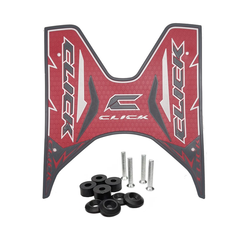 HONDA CLICK 125i /150i Footboard Rubber Matting With Bolts For CLICK V1 ...