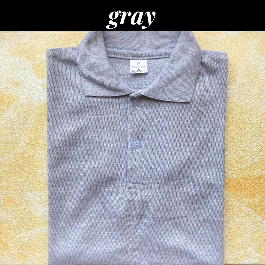 SOFTEX Unisex Plain Polo Shirt (Honeycomb Collared Shirt) pink peach ...